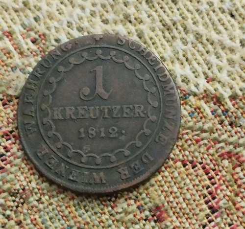 1 крейцер 1812