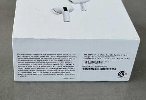 Новые наушники apple airpods pro 2 (USB-C)