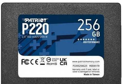 Patriot SATA III 256GB P220S256G25 P220 2.5"
