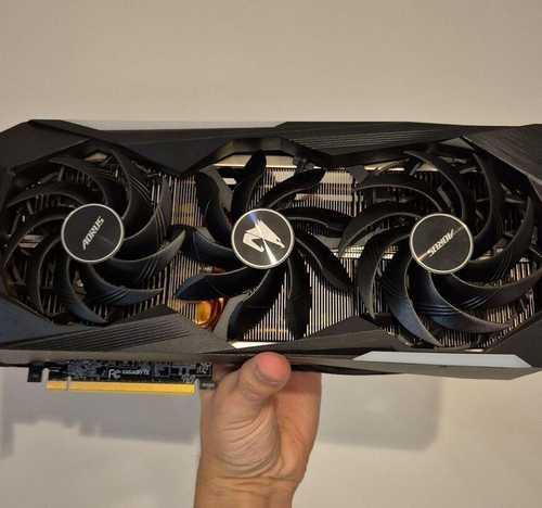 Видеокарта 3070ti aorus master