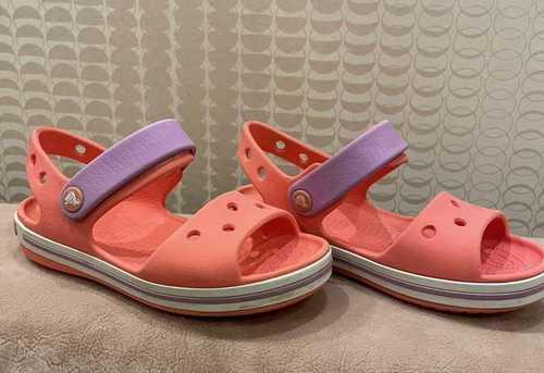 Сандалии crocs c11 на девочку