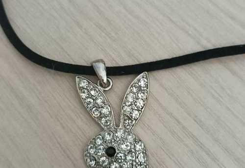 Ожерелье с подвеской в виде кролика