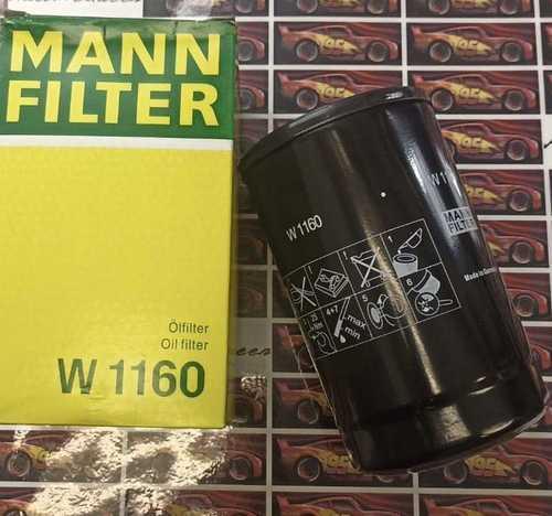 Масляный фильтр mann-filter W1160