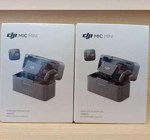 DJI Mic Mini(2TX 1RX Charging Case) /Наличие