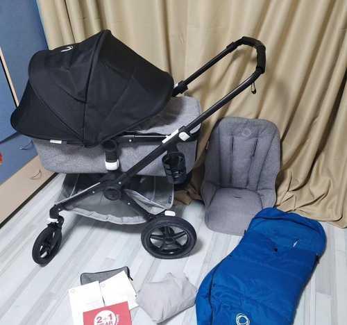 Коляска bugaboo fox classic 2 в 1 с аксессуарами