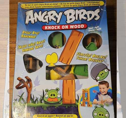 Игра настольная Angry birds Knock on wood