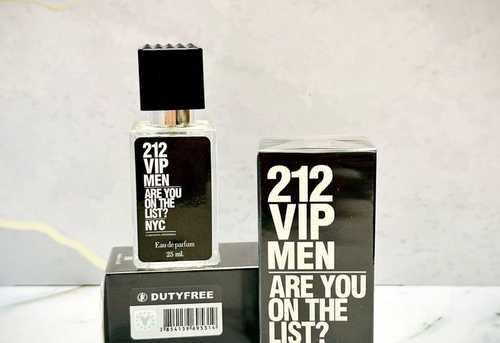 Carolina herrera 212 vip men парфюм