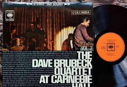 Dave Brubeck Quartet AT Carnegie Hall Vol. 2 1963