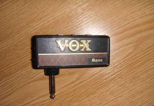 Гитарный усилитель для наушников VOX amplug bass