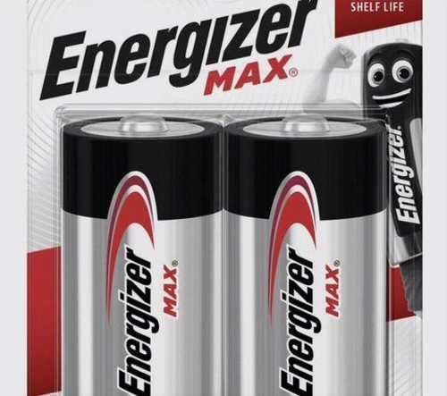 Батарейка Energizer "Max" D2 /2шт