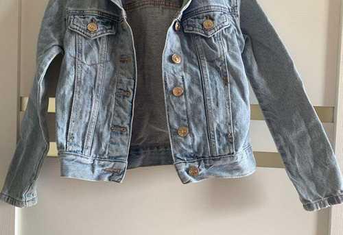 Куртка джинсовая 6-8 лет 128