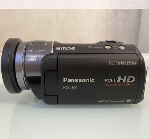 Panasonic hc-x800 видеокамера