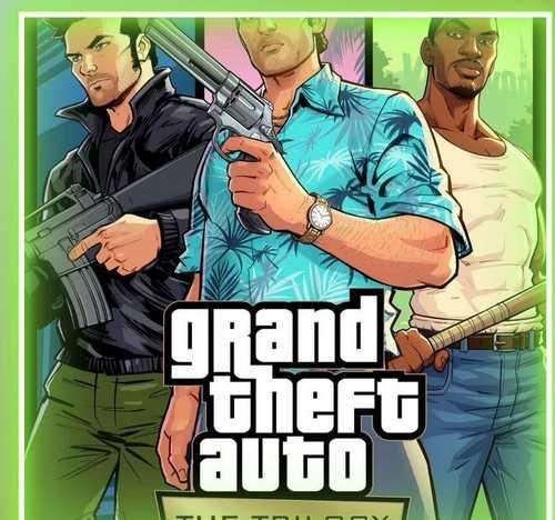 GTA Trilogy PS5 PS4 Русский язык