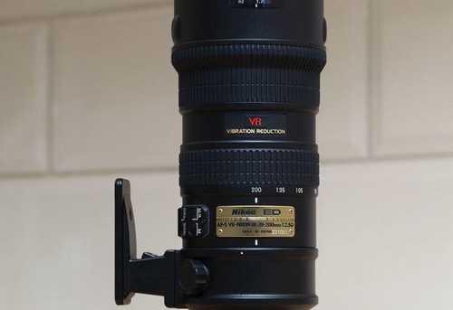 Nikon 70-200mm 2.8G ED VR