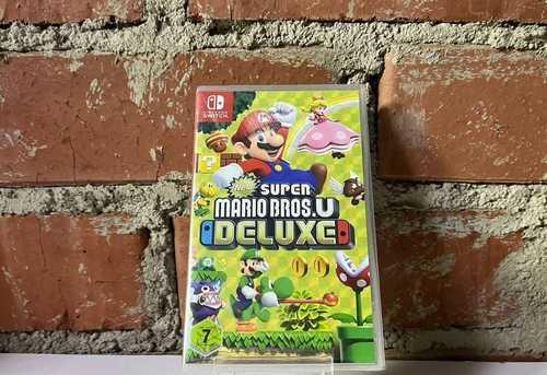 Диск Super Mario Bros.U Deluxe (Nintendo) новый