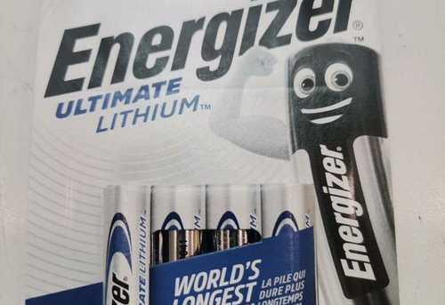 Батарейки energizer lithium AAA