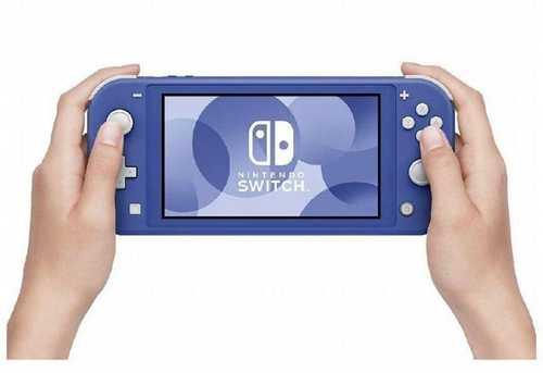 Nintendo switch lite blue