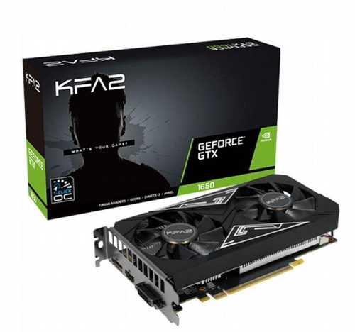 Видеокарта KFA2 Geforce gtx 1650 x black