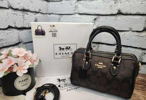Сумка Coach Mini Коричневая