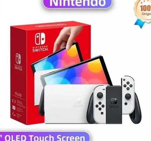 Новая Nintendo Switch oled 64Gb полный комплект