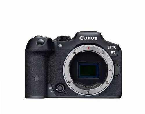 беззеркальный фотоаппарат canon eos r7 body