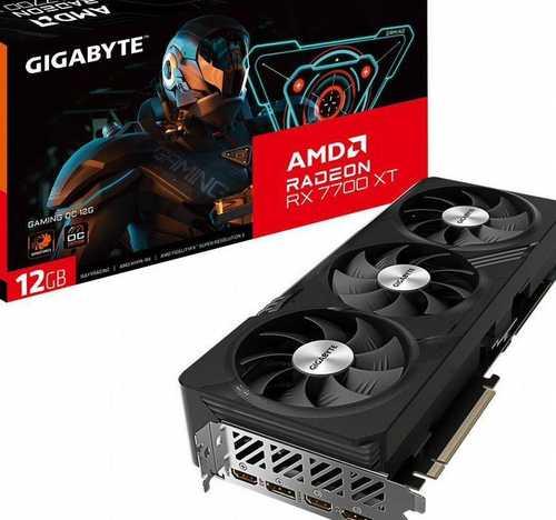 Новая Gigabyte RX 7700 XT Gaming OC 12Gb