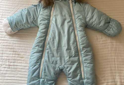 Зимний комбинезон для мальчика 74 sofuto