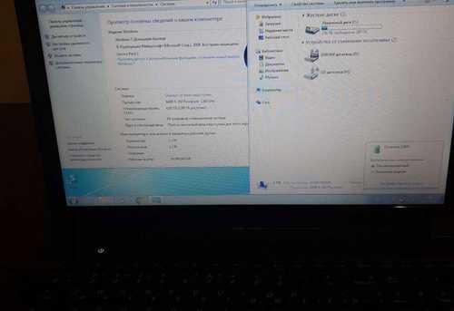 Ноутбук 15.6" Lenovo B575e, 320 ГБ, E1-1200, RAM 2 ГБ, Radeon HD 7310