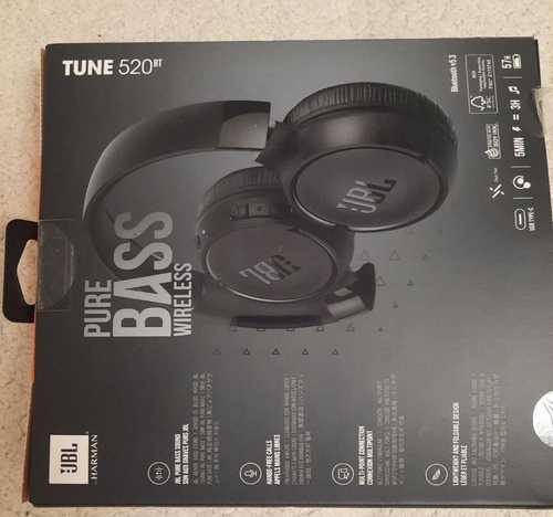 Беспроводные наушники jbl tune 520bt