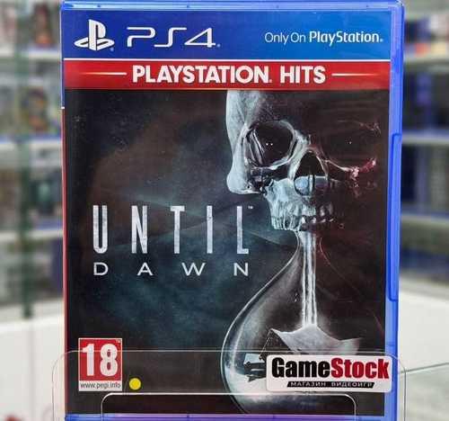 PS4 Until Dawn / Дожить до рассвета Б/У cusa-00194 (Английская версия)