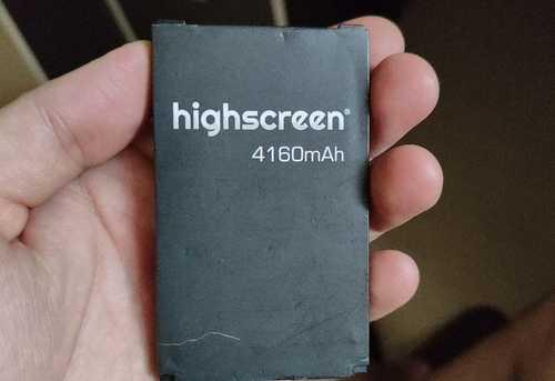 Аккумулятор Highscreen boost 1