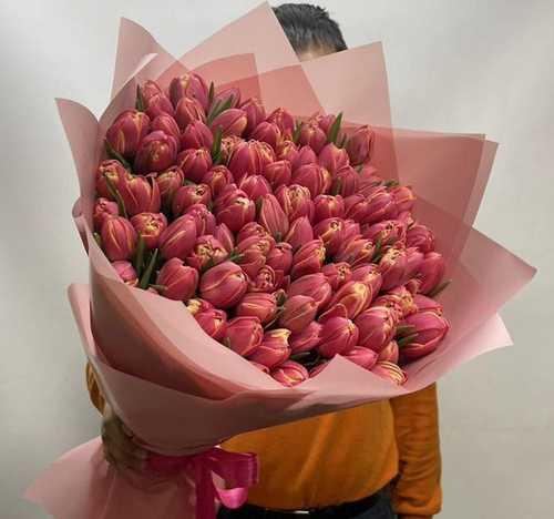101 Тюльпаны Розы Пионы