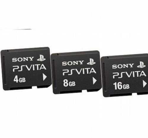 Карта памяти PS vita Оригинал 4, 8, 16 gb