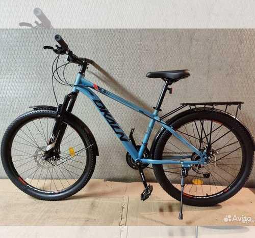 Скоростной велосипед Голубой новый