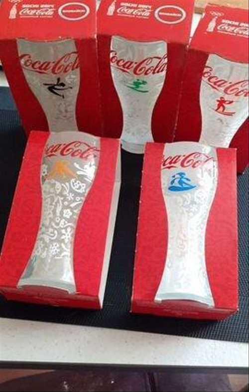 Стаканы с олимпийской символикой Coca-cola