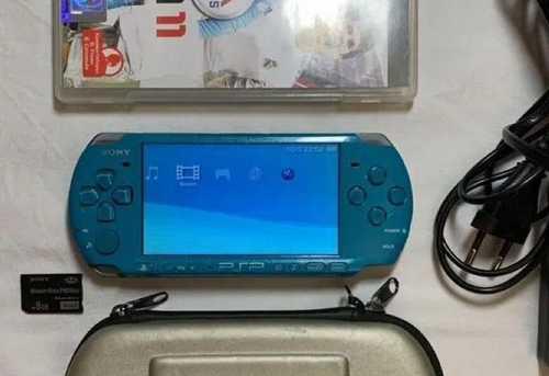 Sony PSP 3008 бирюзовая