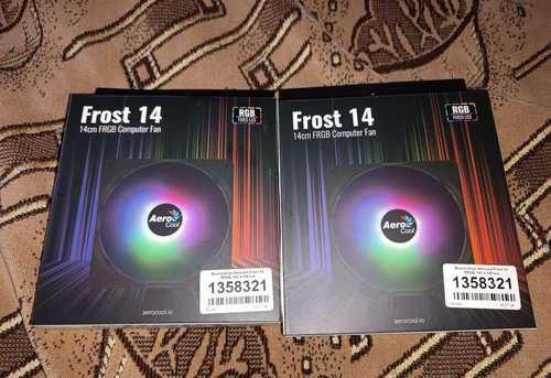 Вентилятор aerocool frost 14 frgb