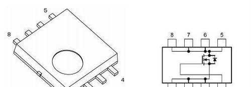 Микросхема tpca8065-H N-Channel mosfet 30V 16A