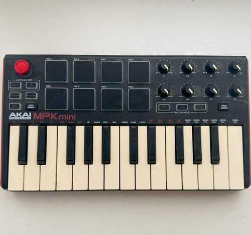 Midi клавиатура akai mpk mini