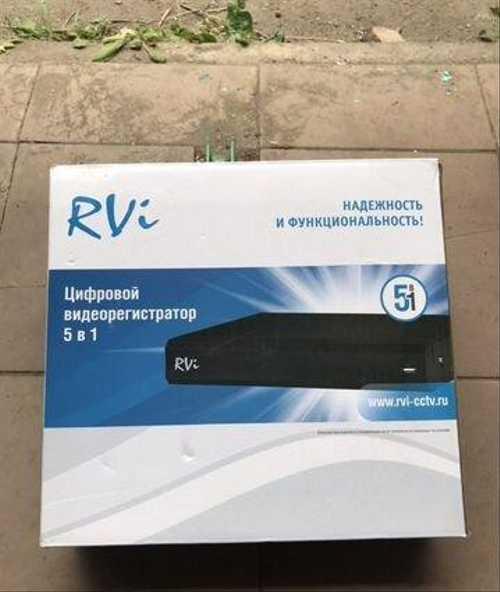 Цифровой видеорегистратор (RVi-1HDR16K) 5 в 1