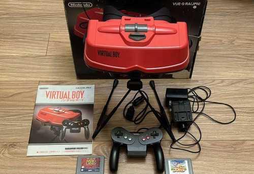 Nintendo Virtual Boy VUE-S-RA (JPN) в коробке