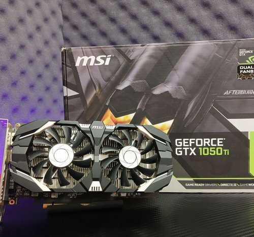 Видеокарта MSI GTX 1050 ti 4gb продажа/обмен