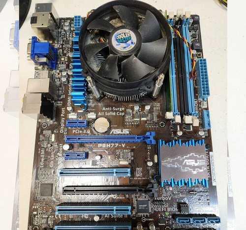 Материнская плата 1155 процессор i5 3470