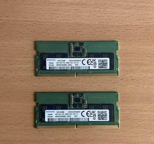Оперативная память ddr5 sodimm 2x8gb 4800