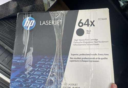 Картридж hp laserjet cc364x 64x