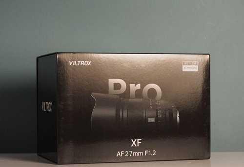 Viltrox 27mm PRO f/1.2 XF Fujifilm X