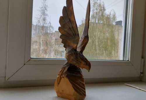 Статуэтка орел СССР деревянная