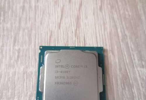 Процессор Intel core i3 8100T