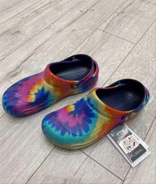 Сабо Crocs Bistro Graphic Clog M11, новые оригинал