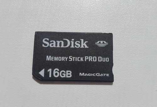 SanDisk Memory Stick PRO Duo